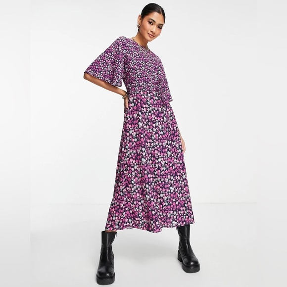 French Connection | Dresses | French Connection Bethany Verona Flutter ...